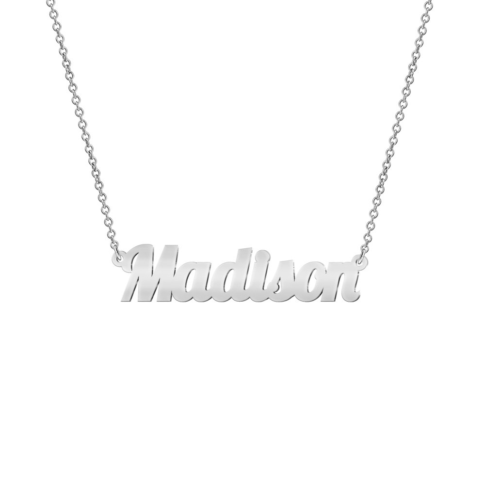 Madison Style Name Necklace | Build A Jewel